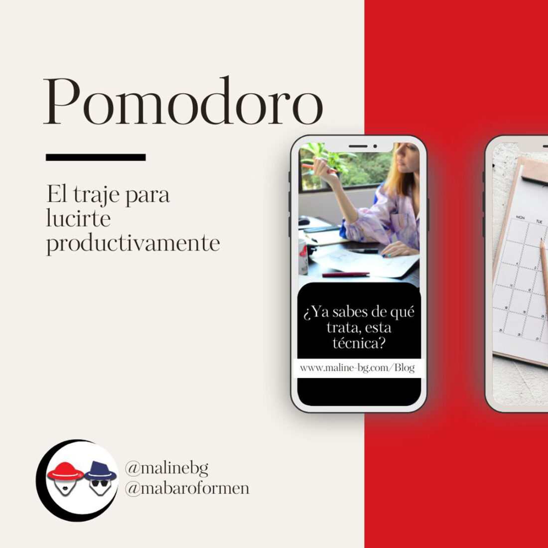 Pomodoro, el traje para lucirte productivamente – MALINÉ-BG ® MABARO